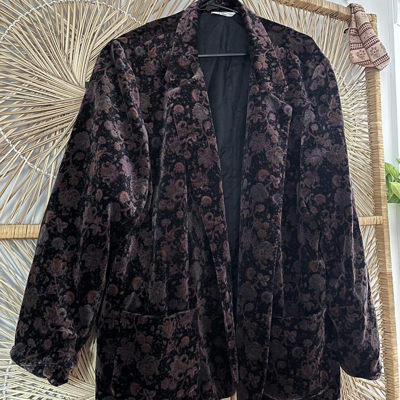 Miss James at Sir James vintage velvet blazer. - Depop