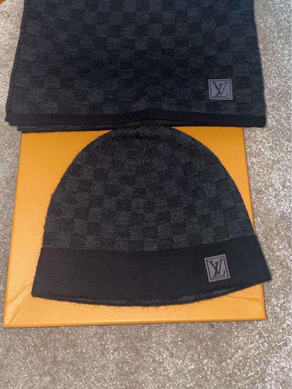 Authentic Lv beanie Fresh out of box in mint... - Depop