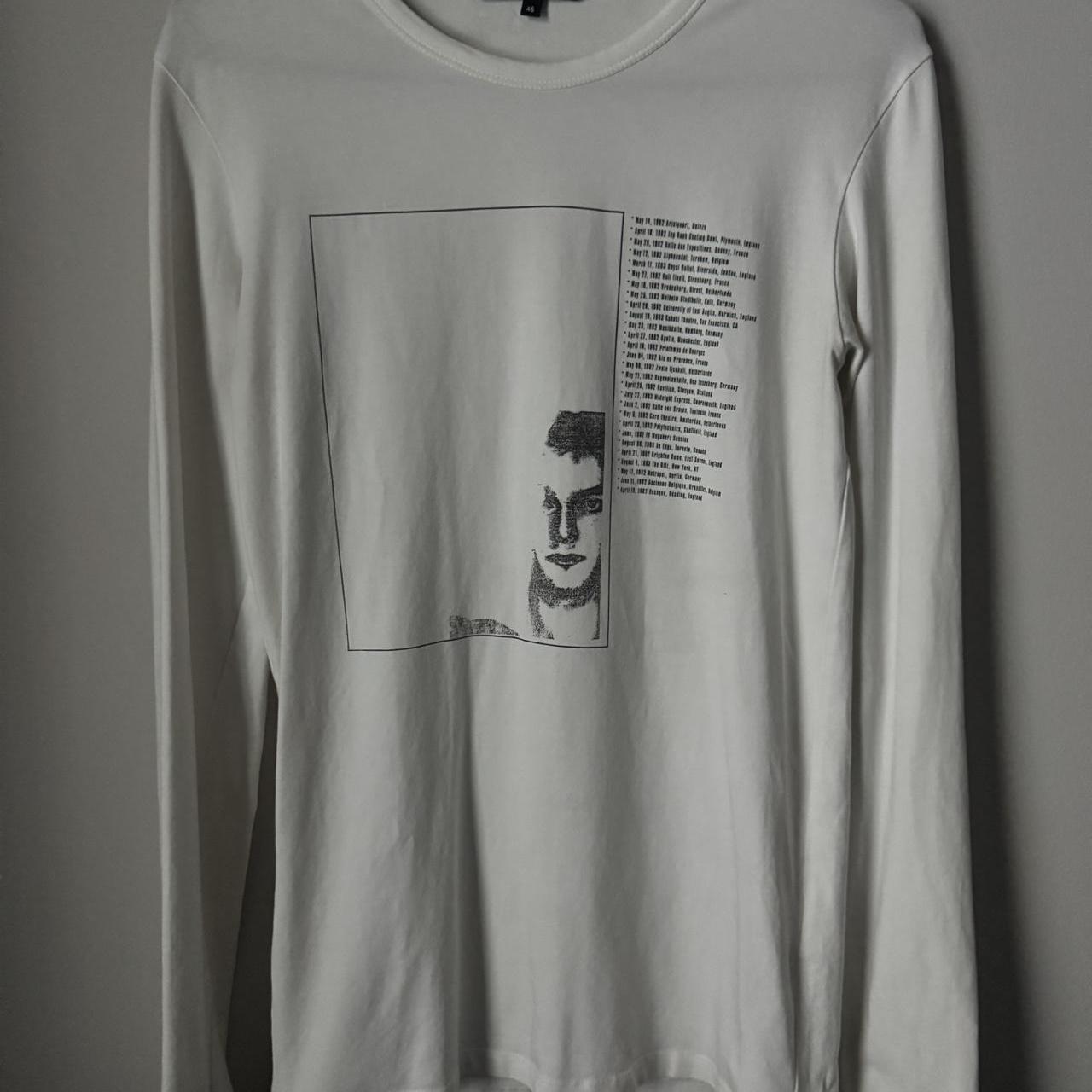 Raf Simons AW05/06 The Cure Tour long sleeve size... | Depop