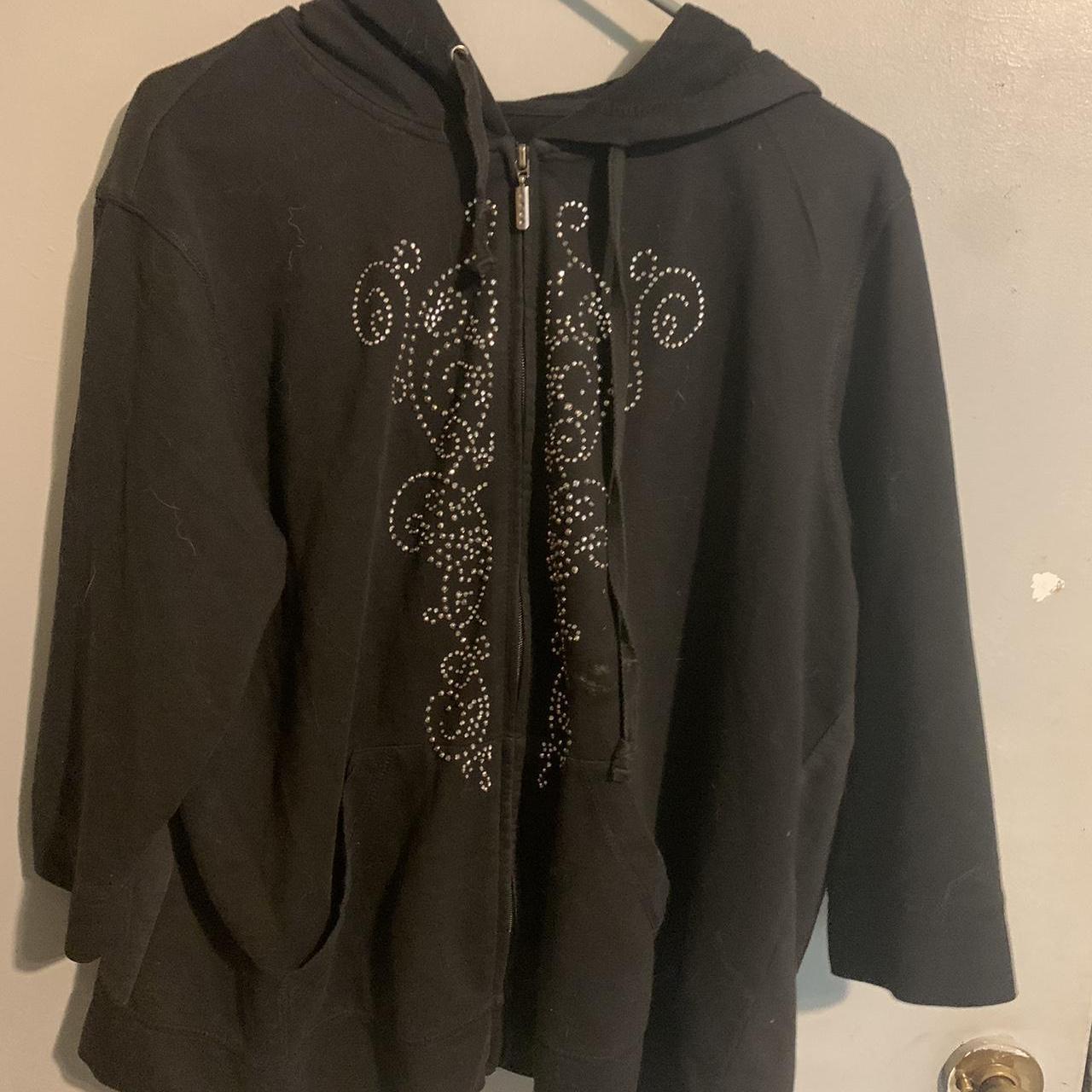 Onque Woman Zip Up Jacket with Half Sleeves. Has... | Depop