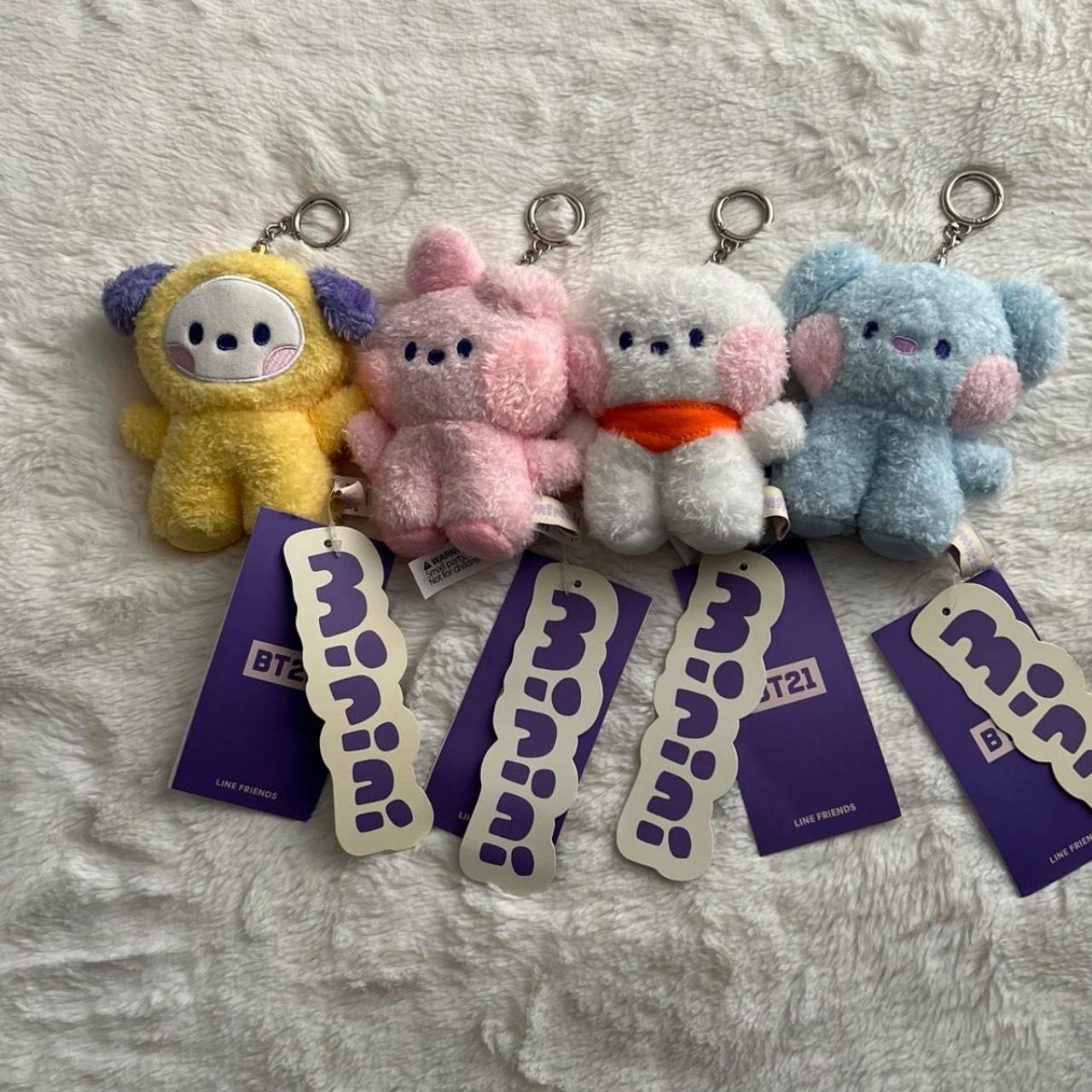 BT21 Line Friends Keychain plush for Chimmy Cooky RJ... - Depop