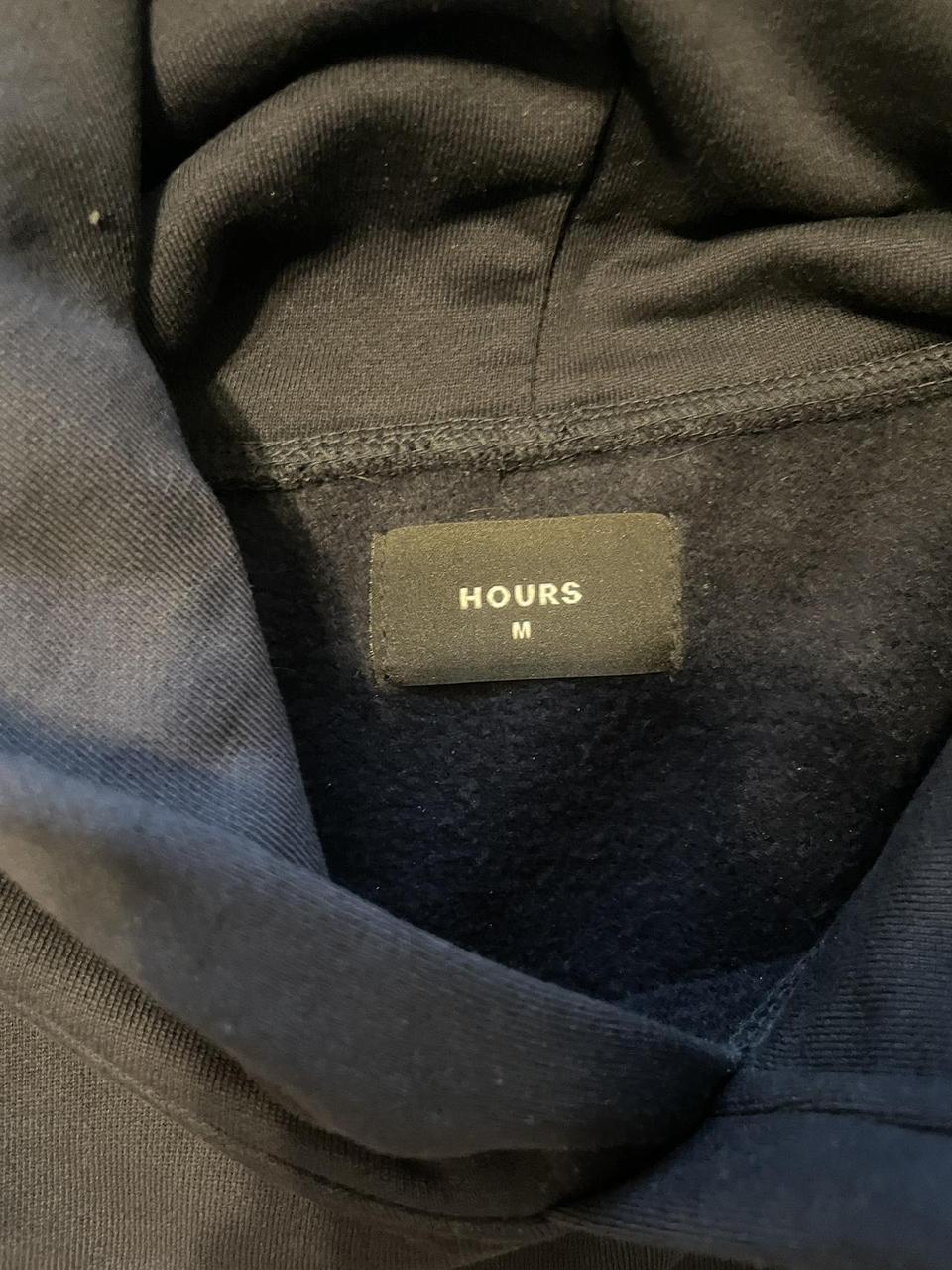 Brand New Hours Collection Navy Blue Drop Shoulder... - Depop