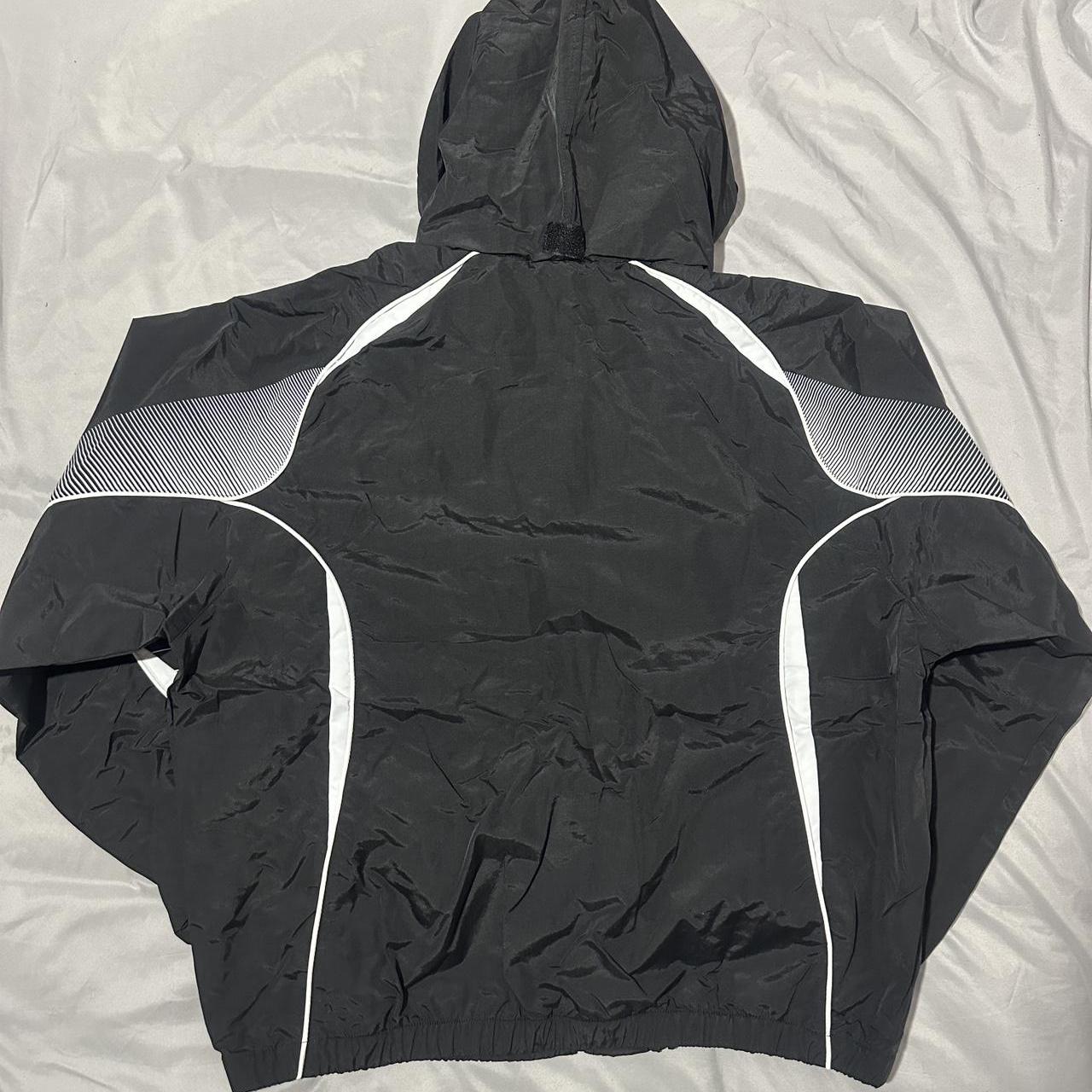 Supreme black tracksuit top | Depop