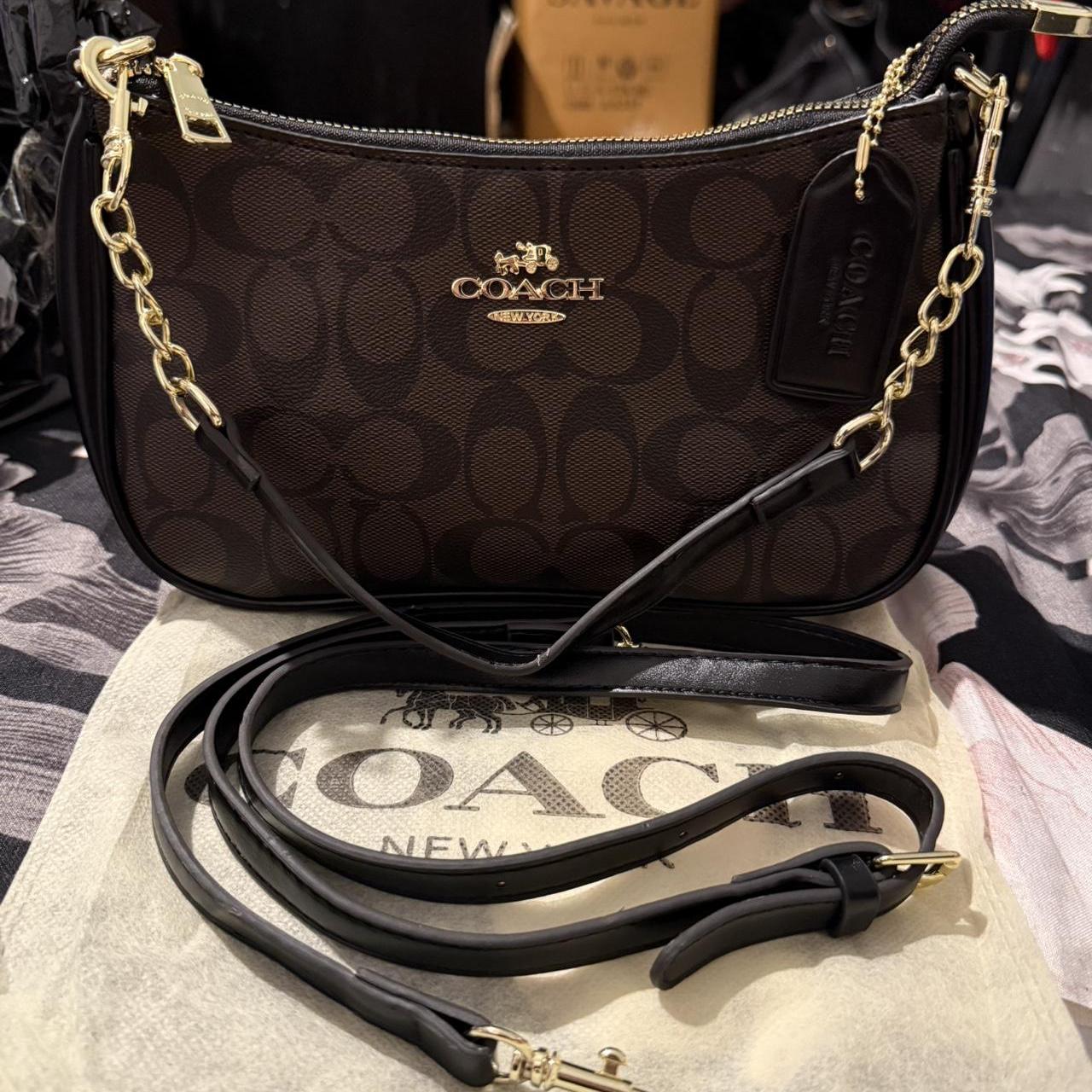 Chocolate brown armpit bag for women #ArmpitBag... | Depop