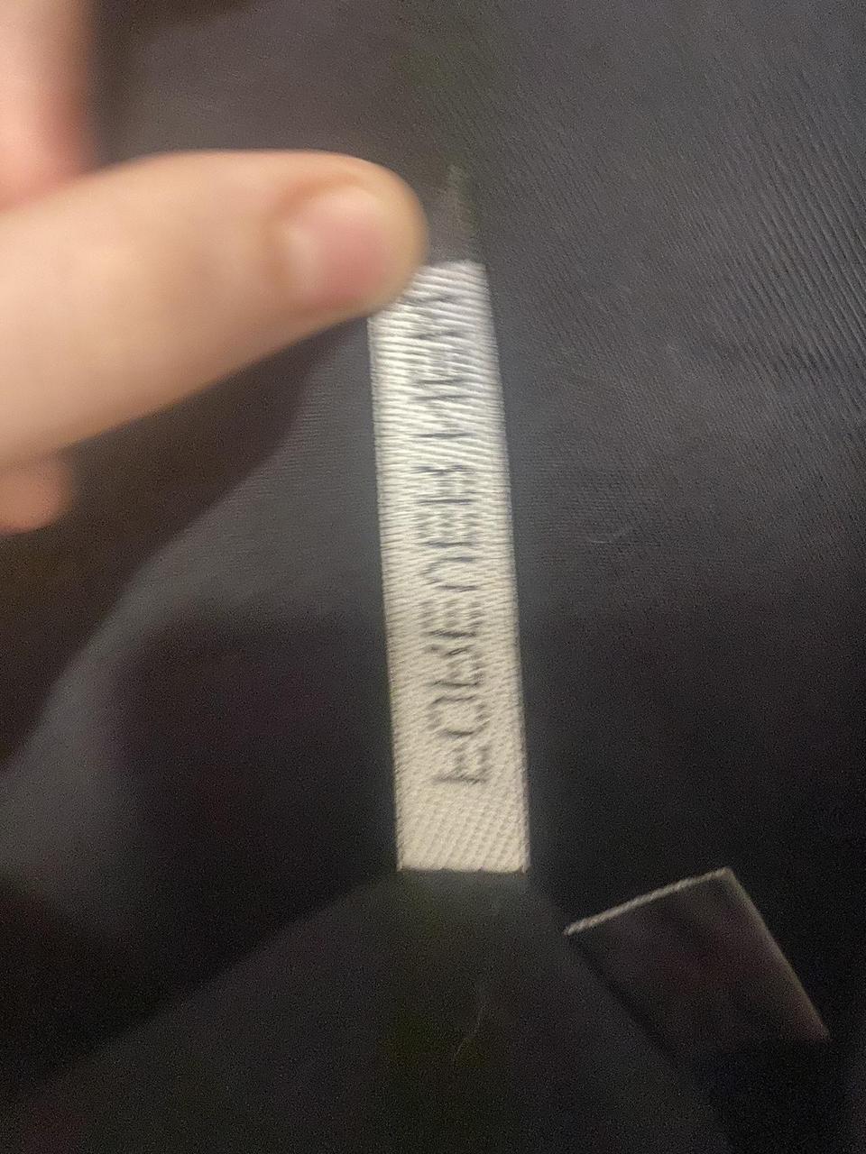 Forever new black v top, no stains or holes Size 6 - Depop