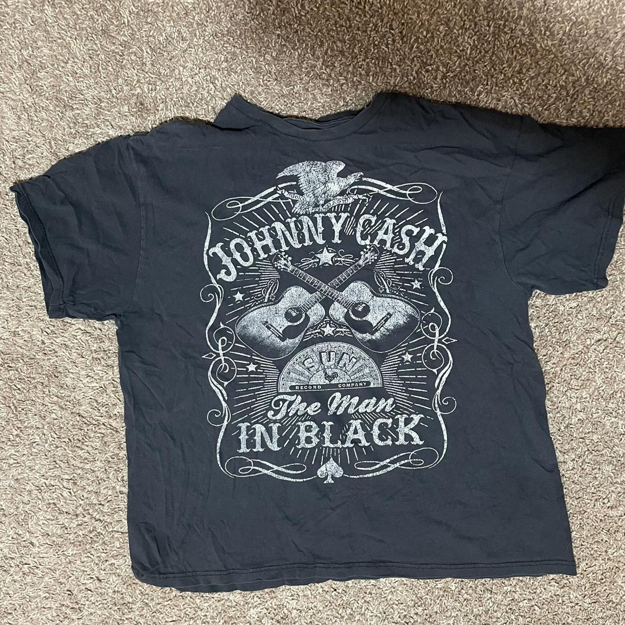 Jonny cash shirt - Depop