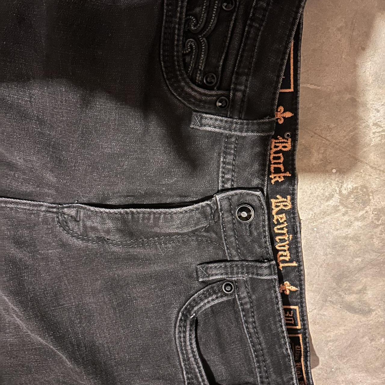 Black Rock Revival skinny jeans Straight slim Size... | Depop