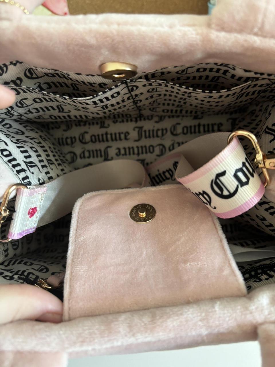Pink juicy couture plush bag. Brand new💕 willing to... - Depop
