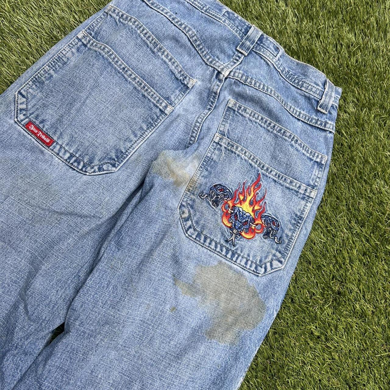 Jnco Y2k Jeans 28” ON HOLD DO NOT BUY open to offer... - Depop