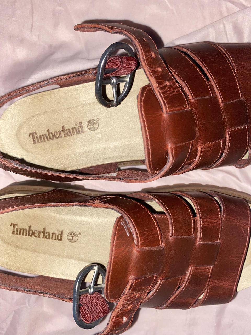 ~Platform Fishermen Timberland... - Depop