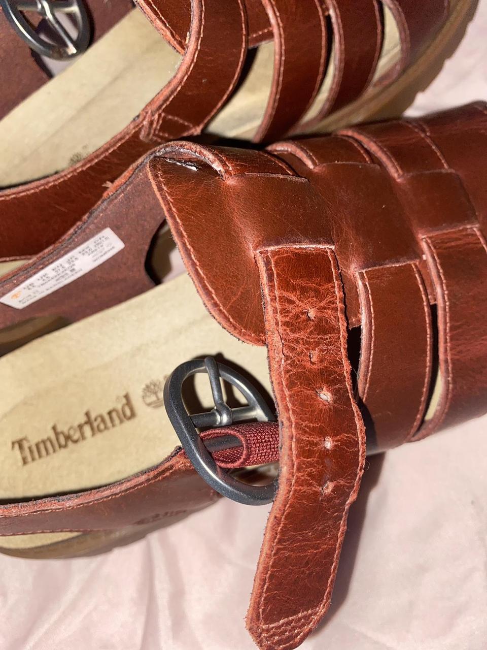 ~Platform Fishermen Timberland... - Depop