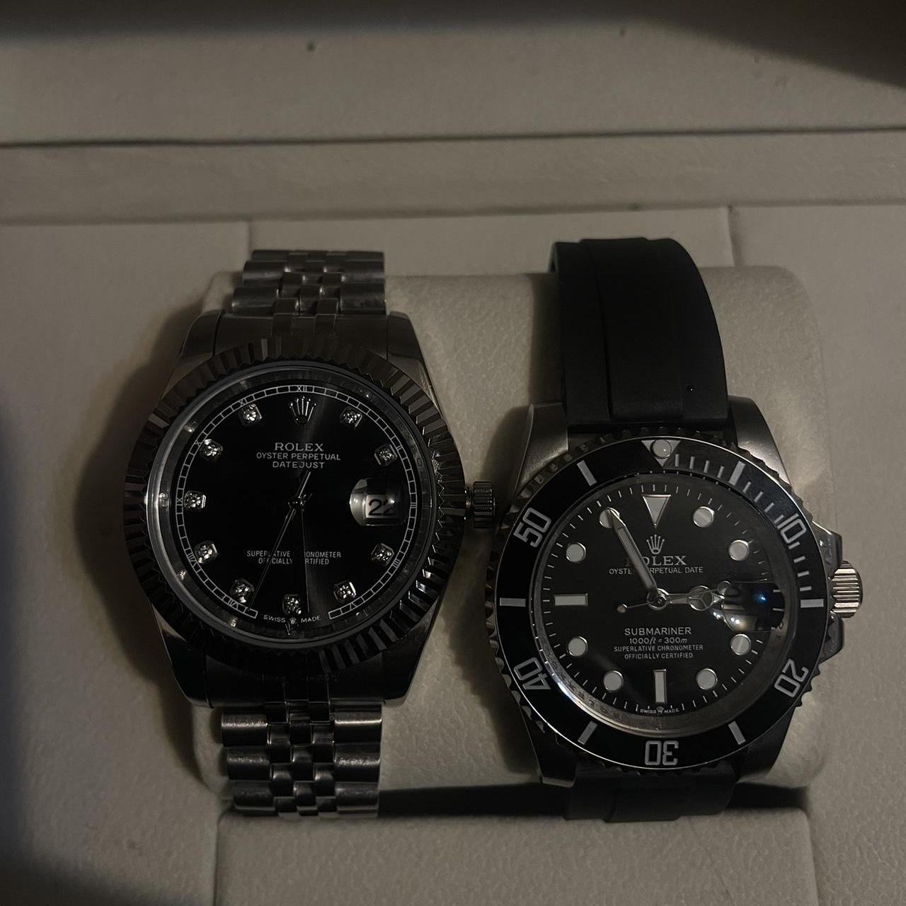 2 Rolex watches Rolex datejust diamond dial And... - Depop