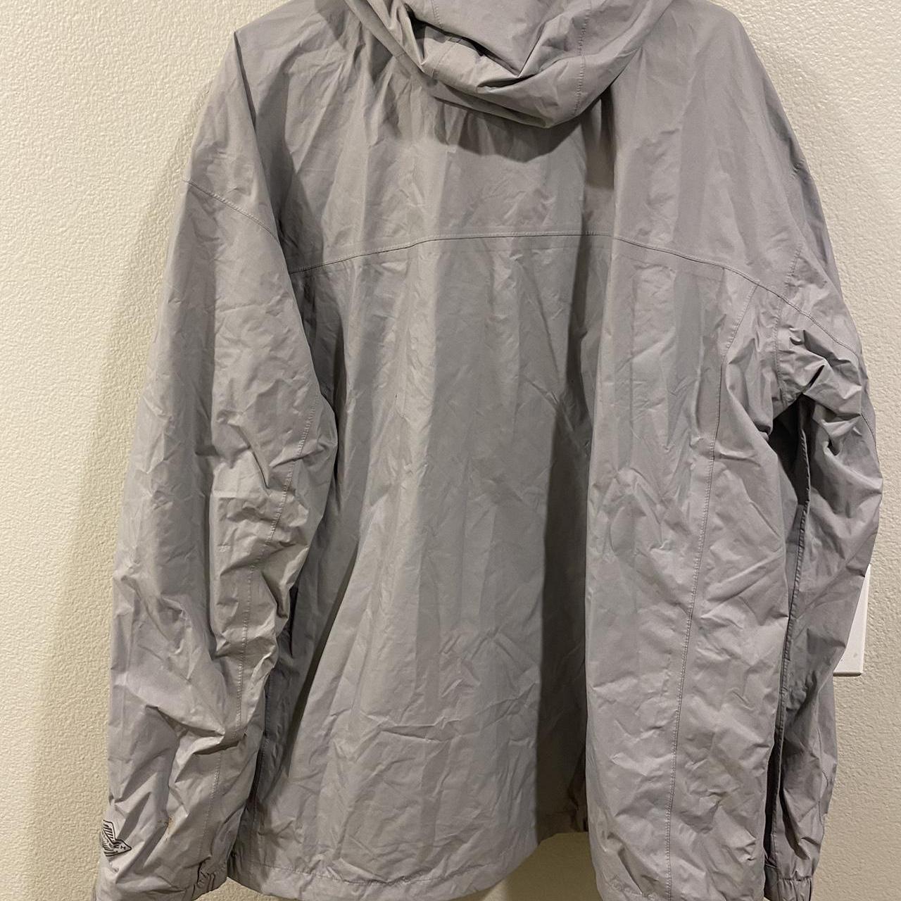 Columbia Omni-Dry grey rain jacket #rainjacket | Depop