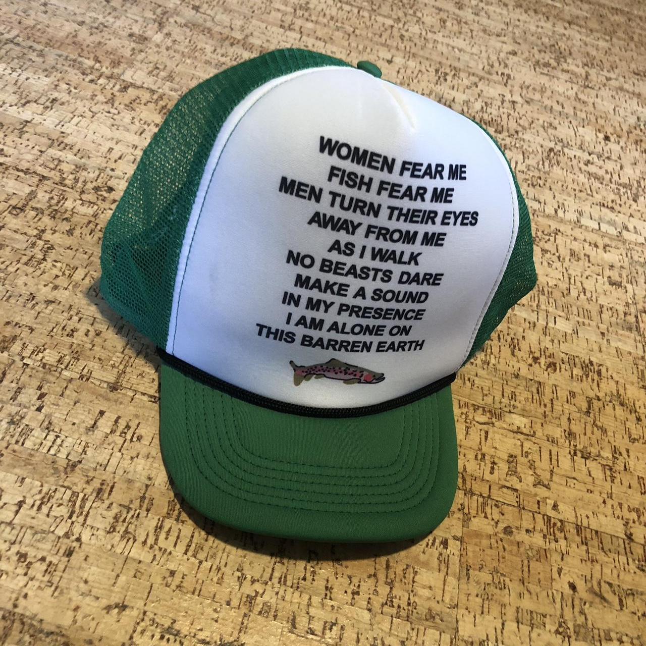 Tall fish hat No flaws #fishing#hat#tallhat - Depop