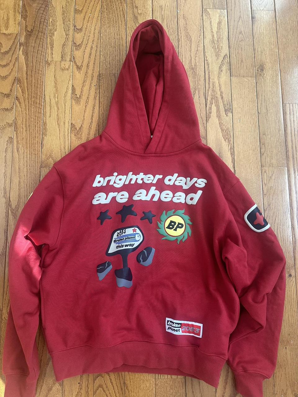 Broken Planet Market Hoodie🚨 “Brighter Days Are... - Depop