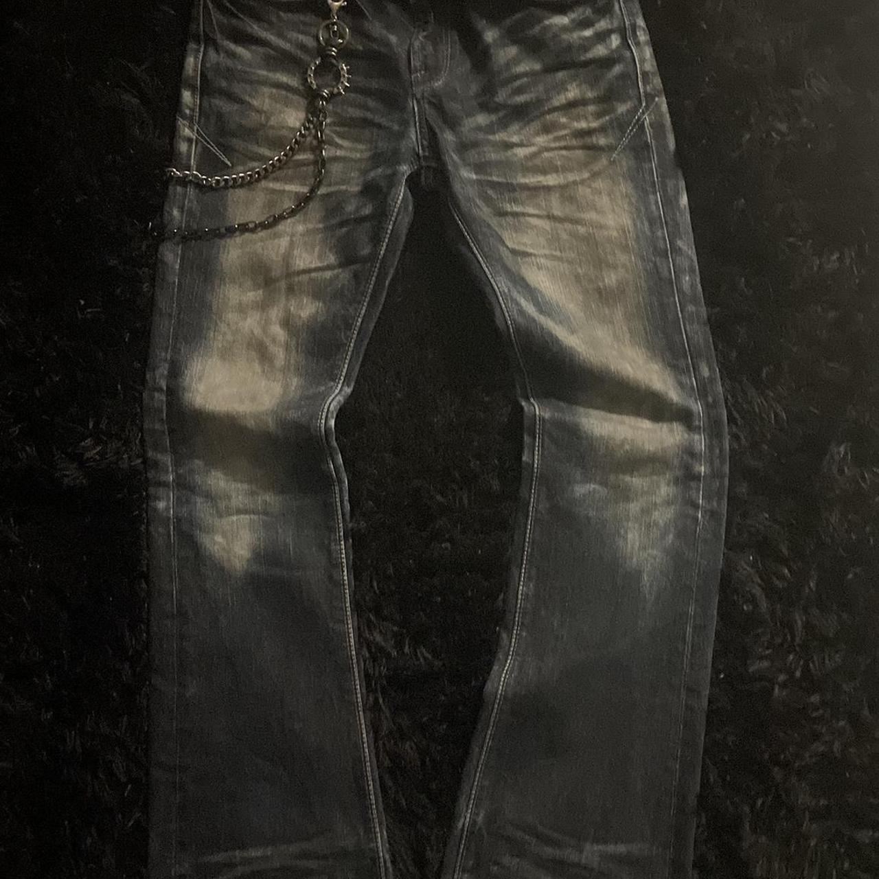 Fuga Japanese Flared Clawmark Jeans h/o... | Depop