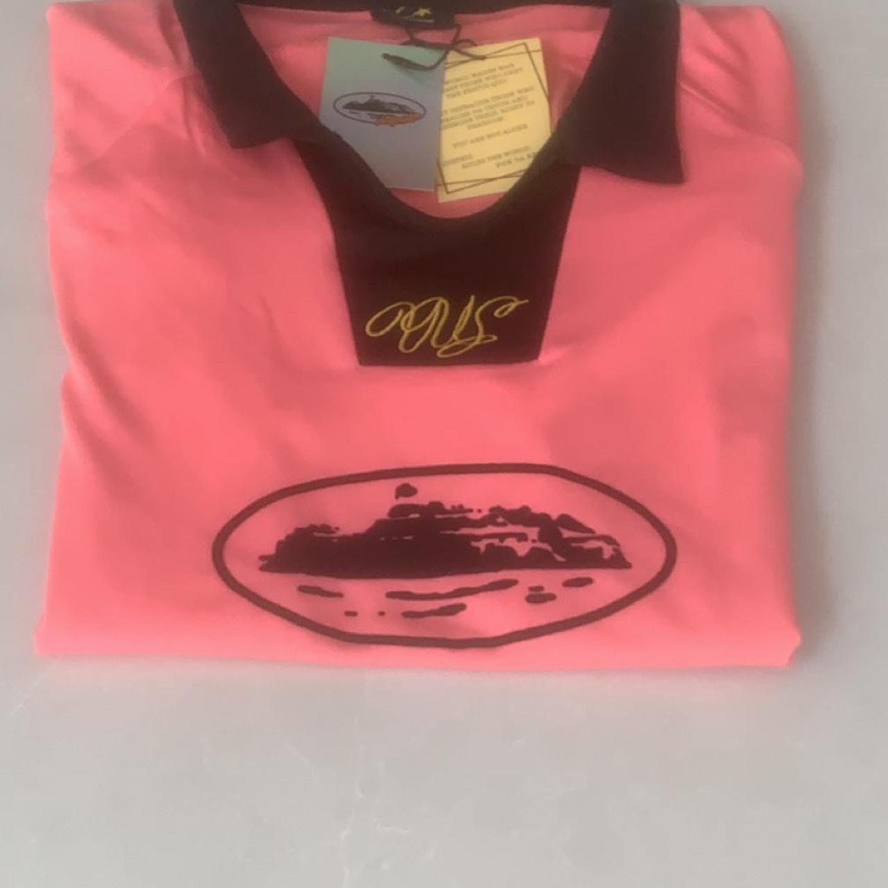 Cortiez Talismo Jersey- Pink and Black Pristine... - Depop