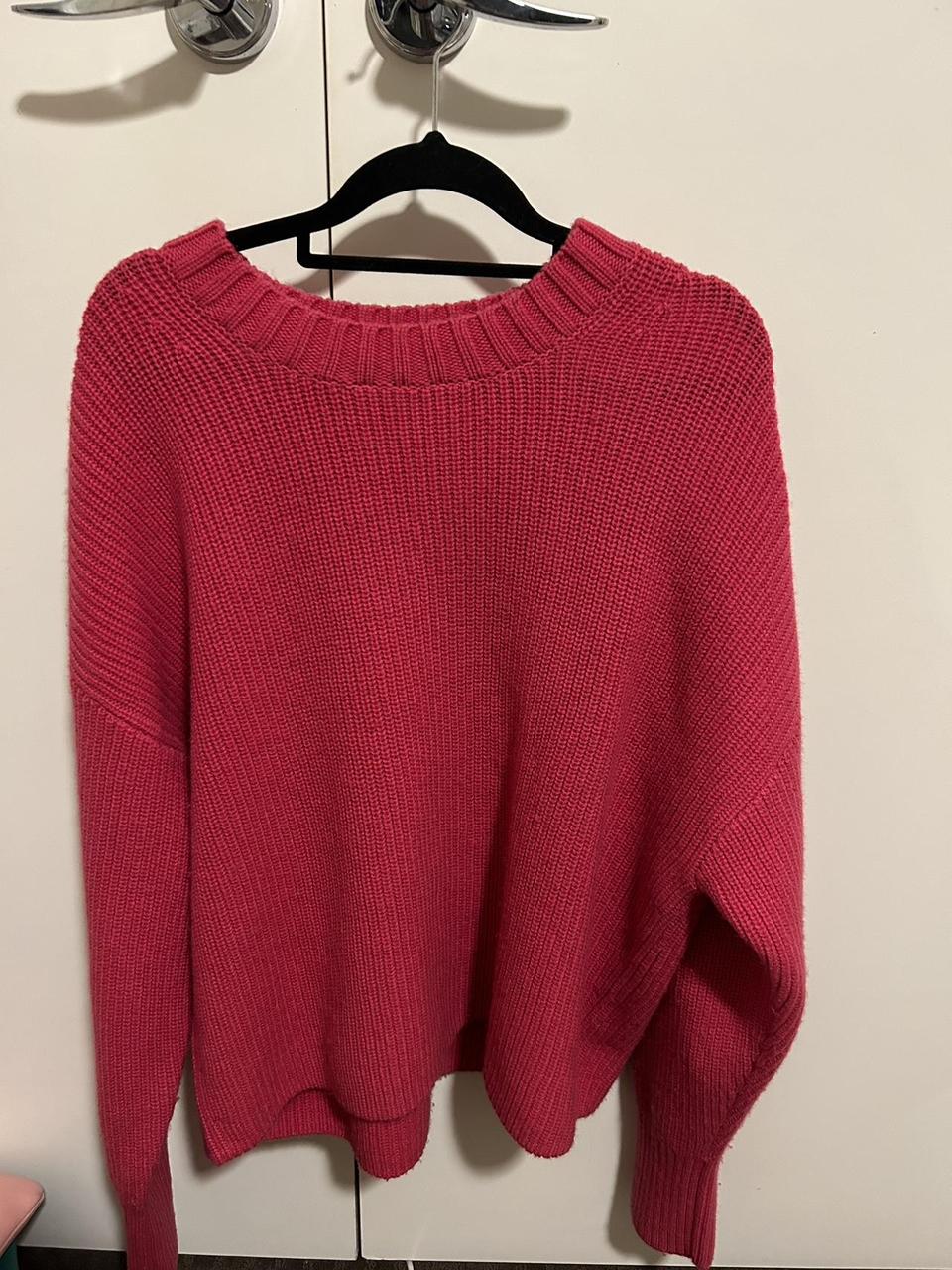 Selling COS pink sweater Worn a few times, in... - Depop
