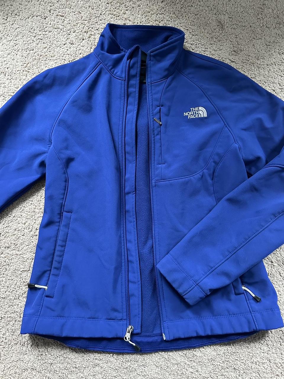 Women’s North face zip up jacket Size... - Depop