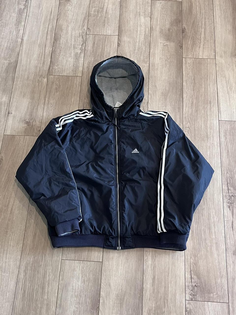 VNT RARE Adidas HEAVY JACKET - Depop
