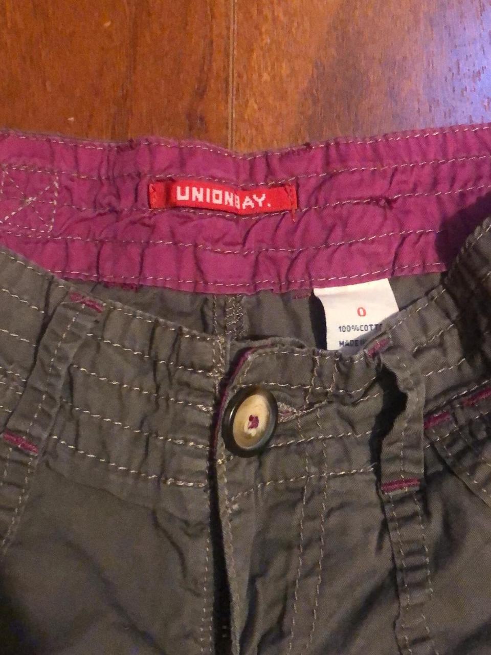 vintage low rise 2000s union bay capris cargos... - Depop