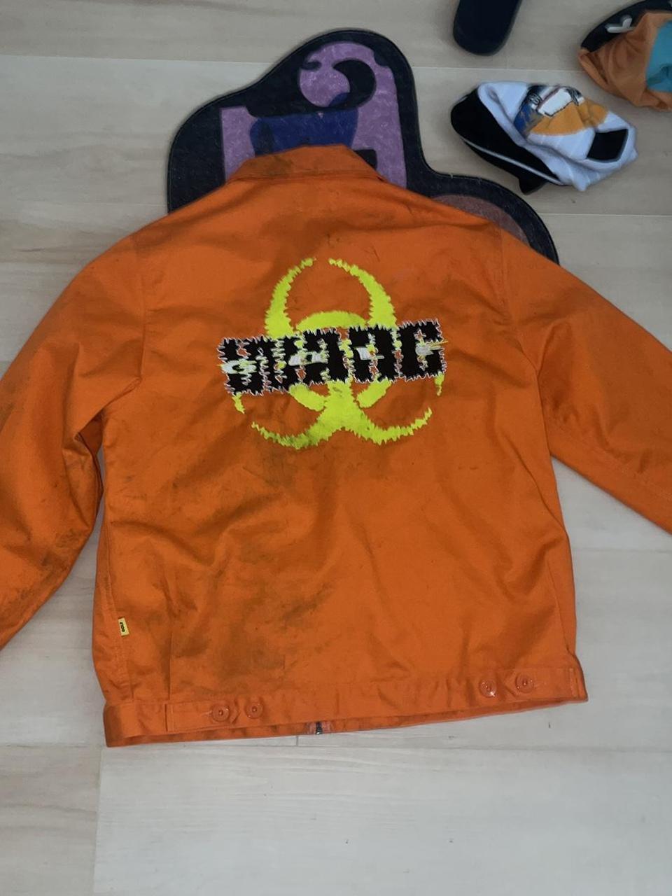 Golf wang Biohazard Jacket ☣️ Size:XL but fits like... - Depop