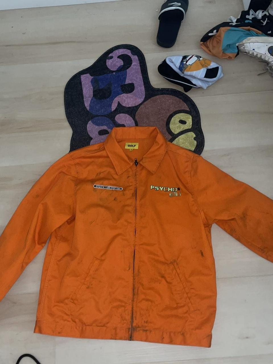 Golf wang Biohazard Jacket ☣️ Size:XL but fits like... - Depop