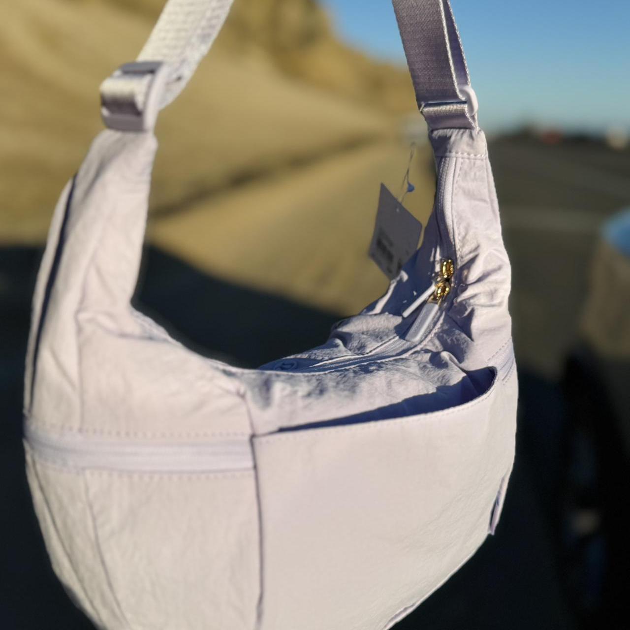 Lululemon slouchy sling bag 6L — Lavender Frost... | Depop