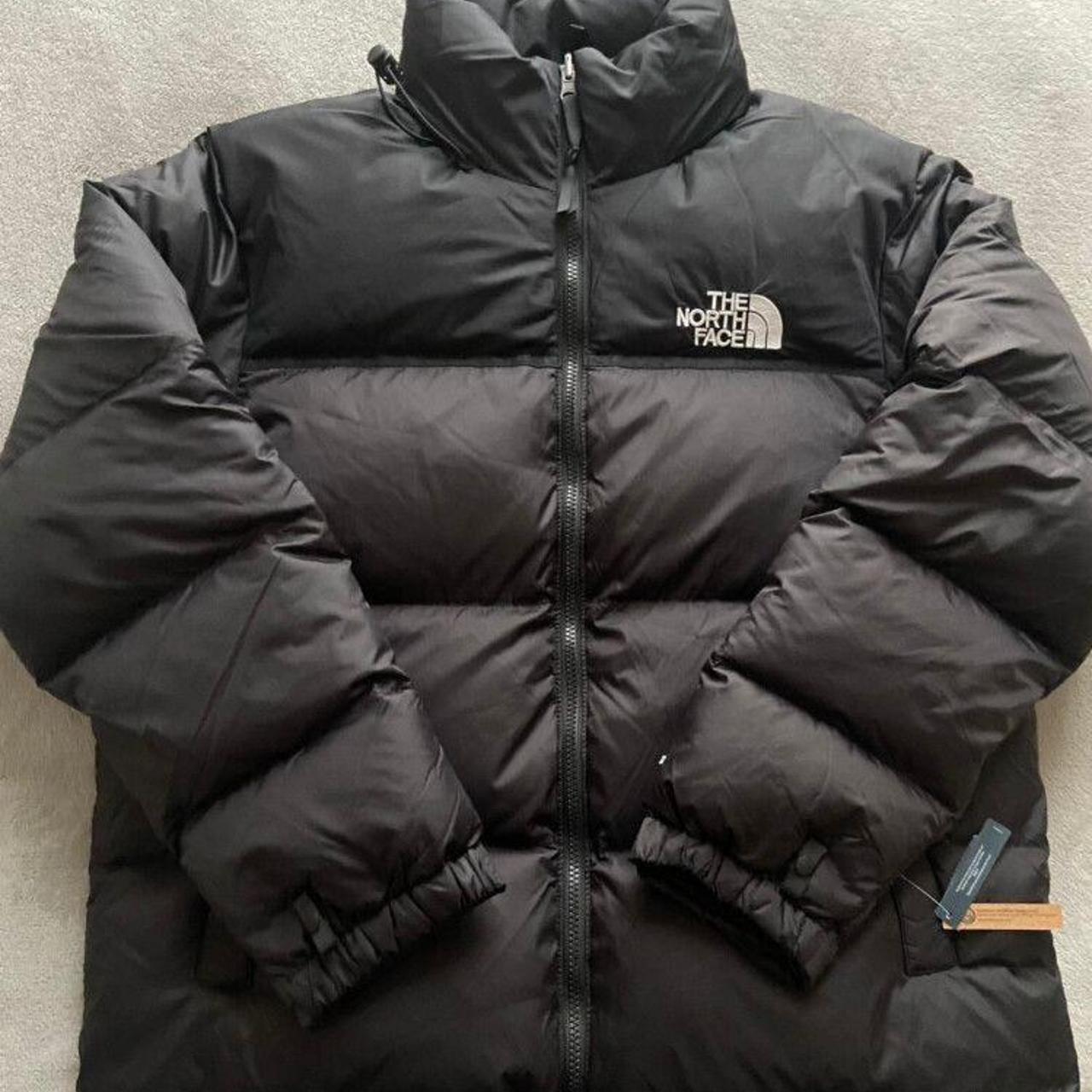 TNF Puffer Jacket | The North Face | Black | Size:... - Depop