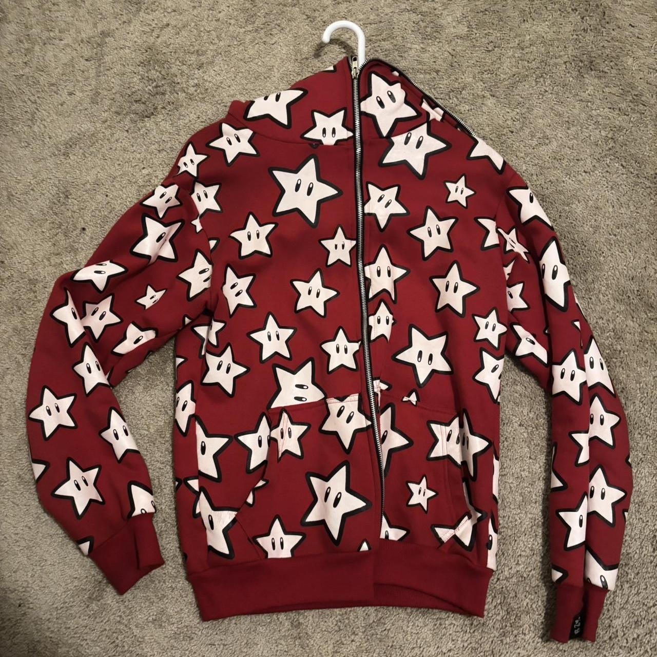 Mario Star Full Zip #streetwear | Depop