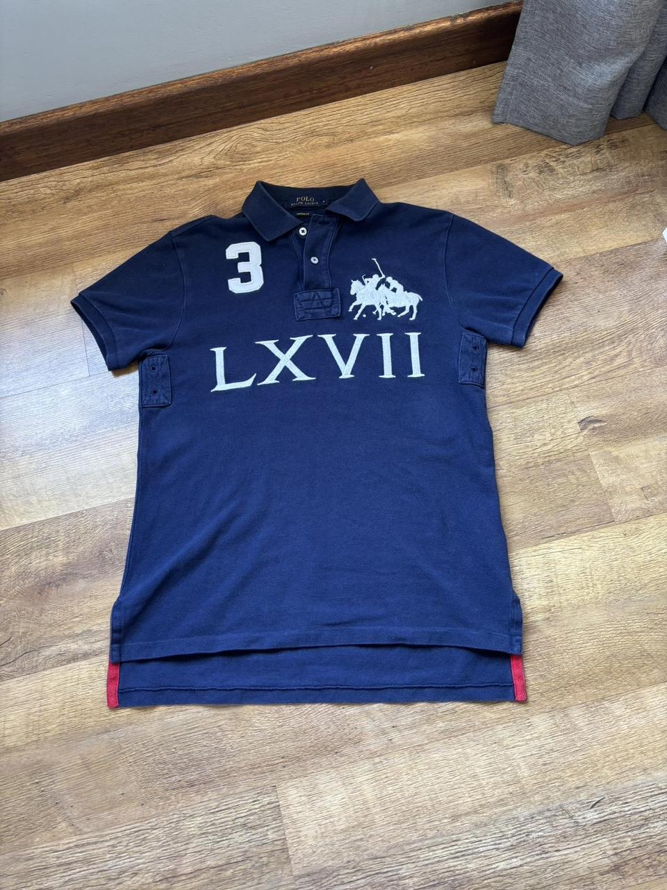 big pony polo shirt size small chief keef... - Depop