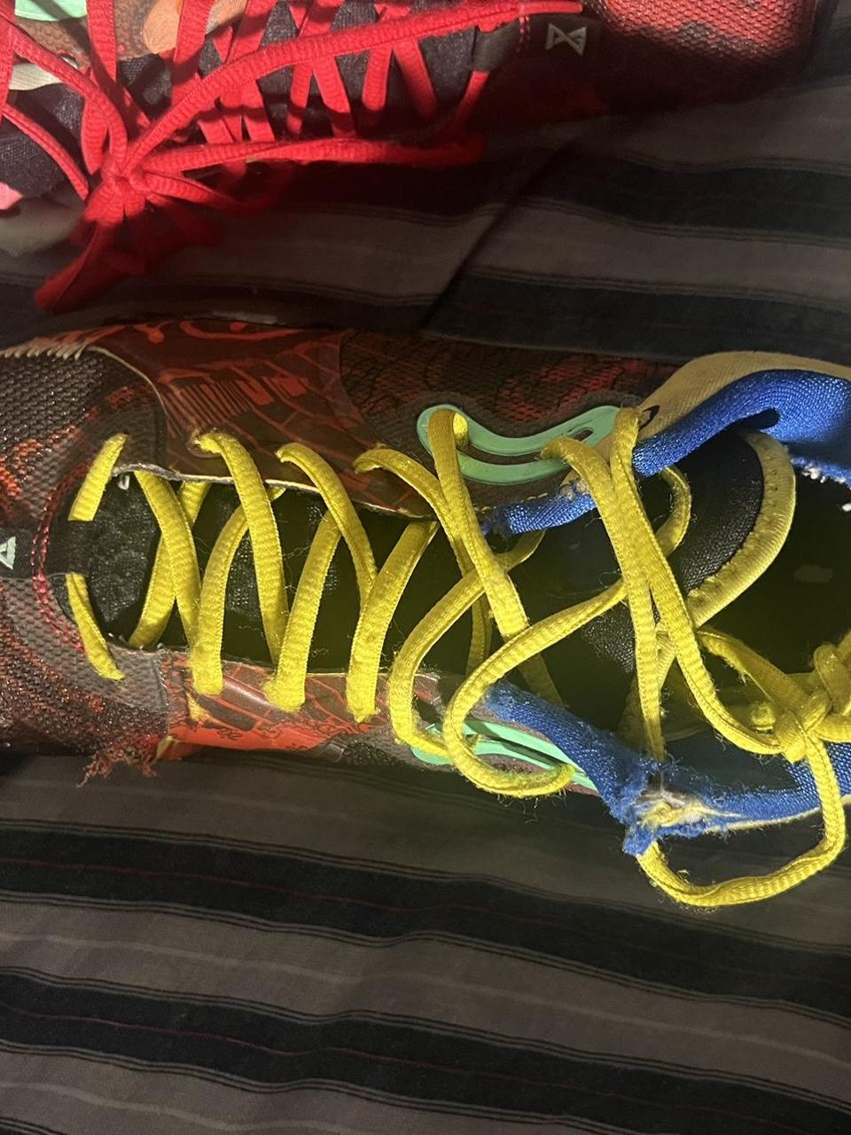 PG 6 MISMATCH Rips on sides and mesh Still very... - Depop