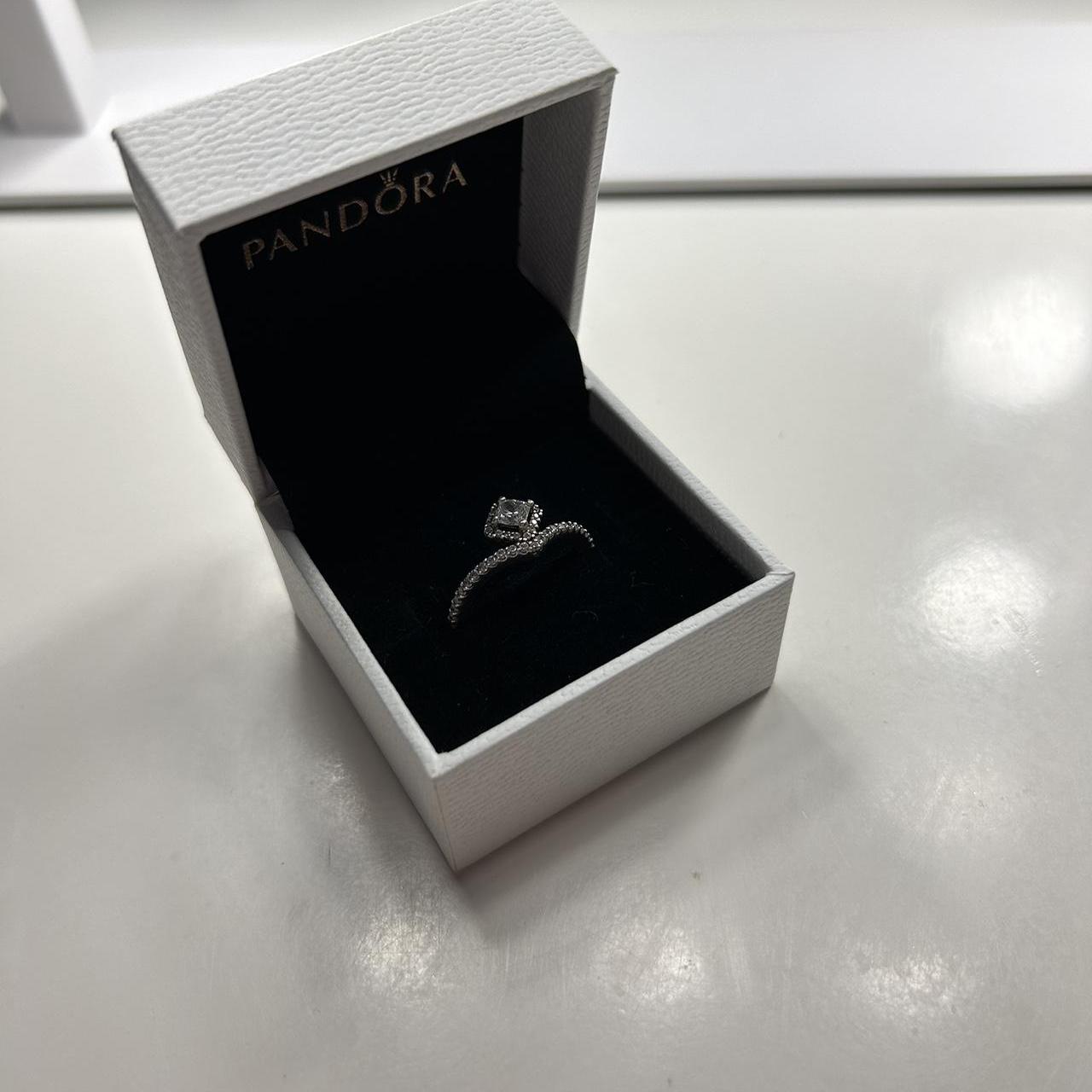 Pandora Silver Ring Size 7 - Depop