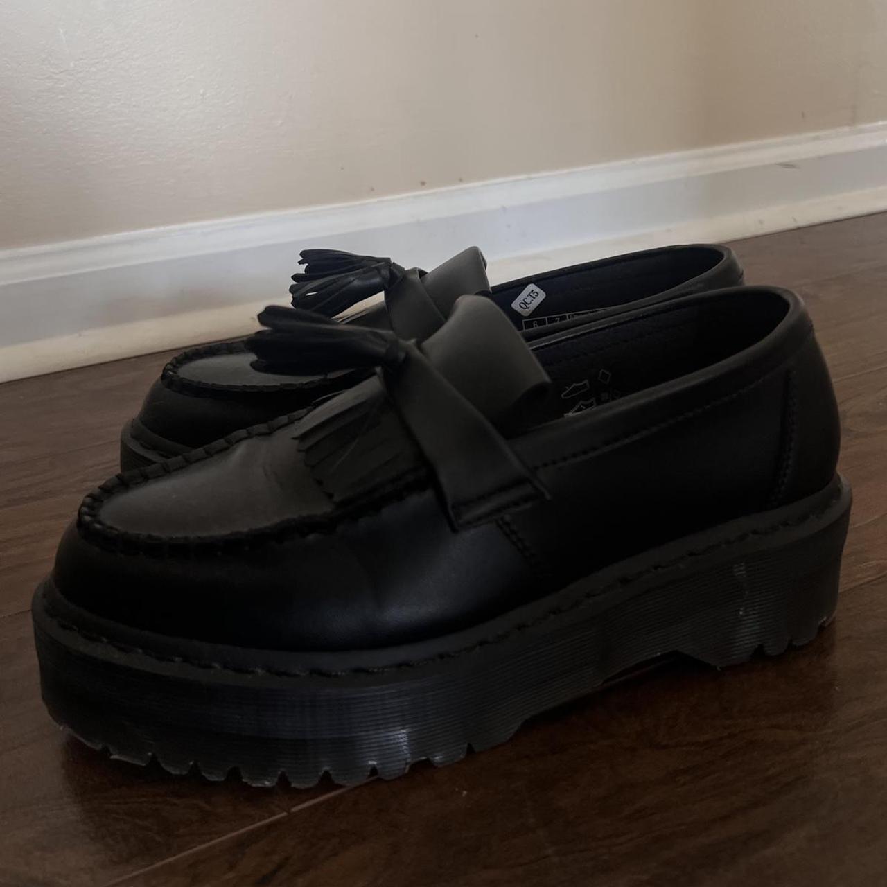 Doc Martin platform loafers, woman’s size 7 like new... | Depop