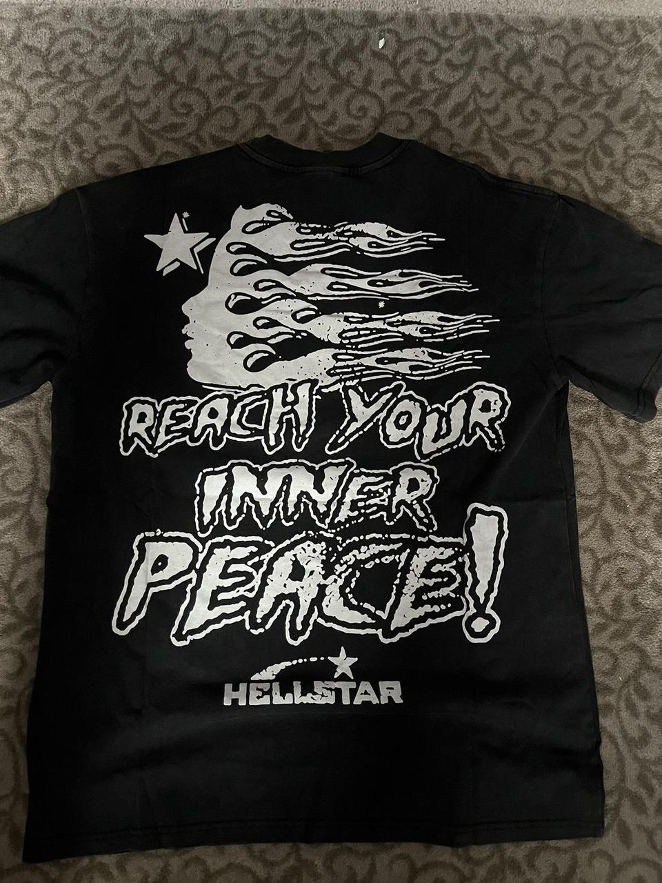 Reach your inner peace Hellstar tee - Depop