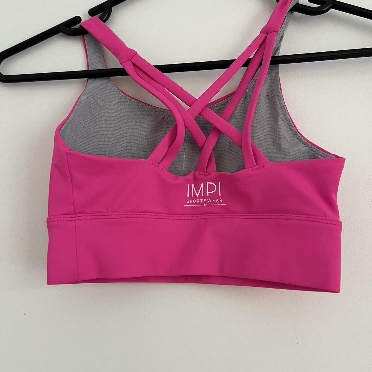Hot pink girls impi crop top. Only worn once so... | Depop