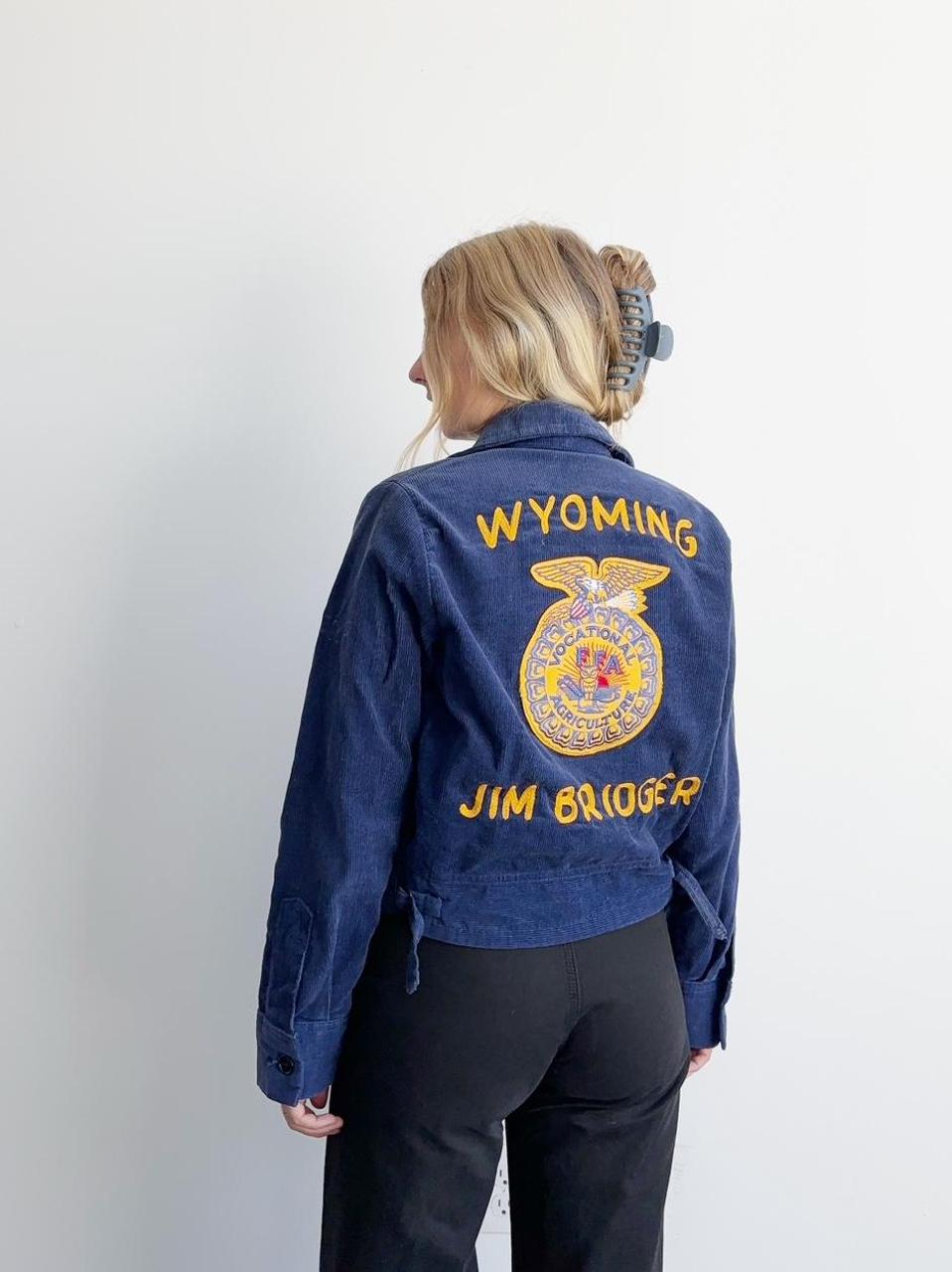 Vintage FFA jacket USA made Talon zipper Fits xs... - Depop