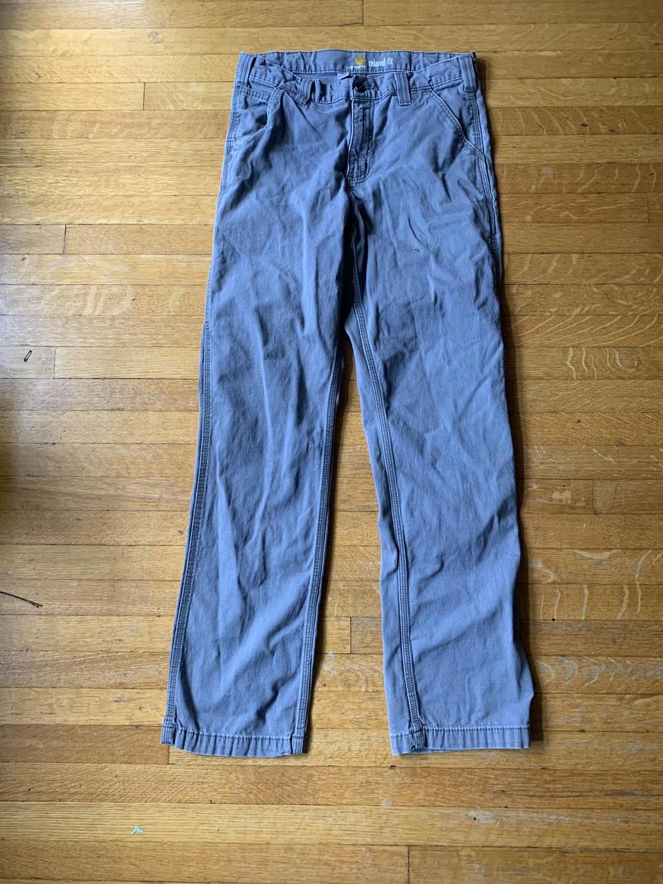 Carrhart relaxed fit carpenter pants great work pants 😶‍🌫️ - Depop