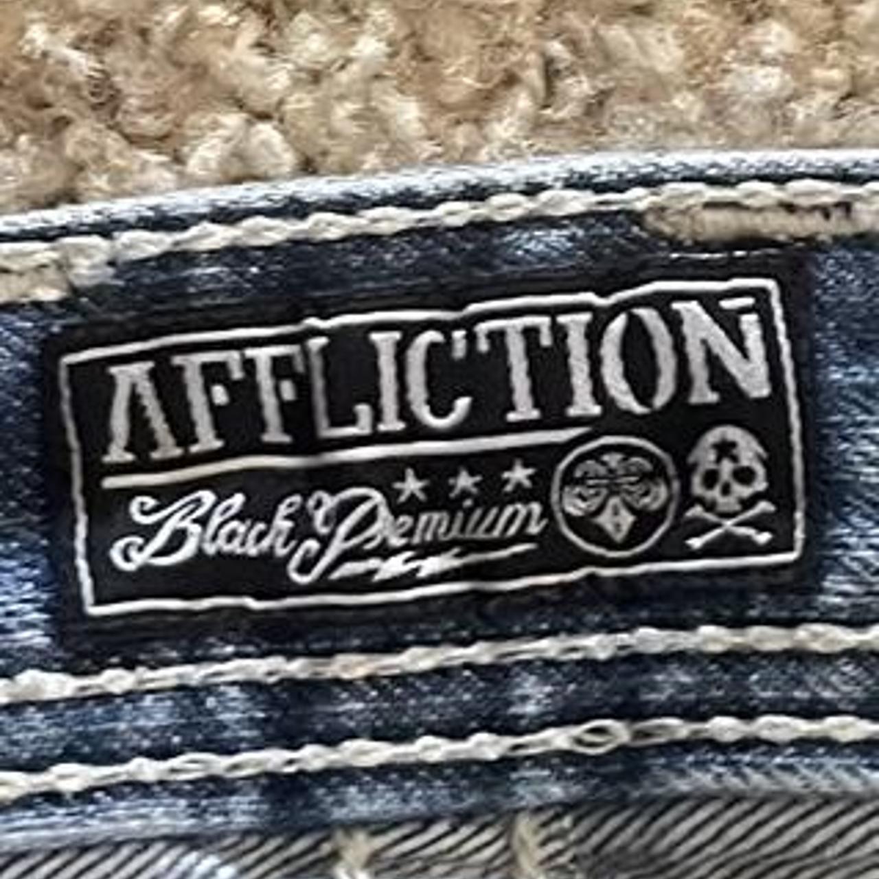 Baggy fit skater Affliction jeans‼️ Open to... - Depop