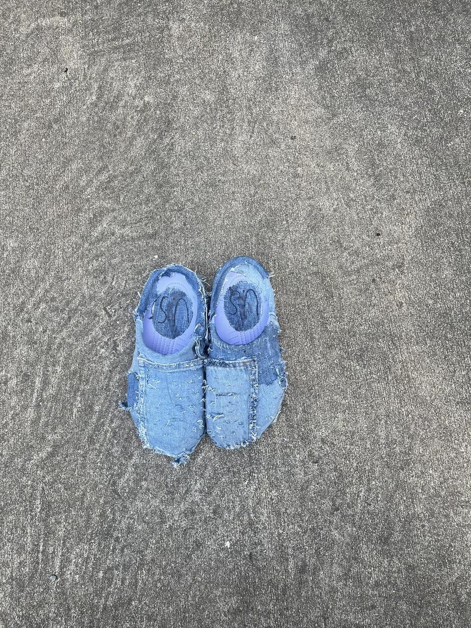 Denim clogs - Depop