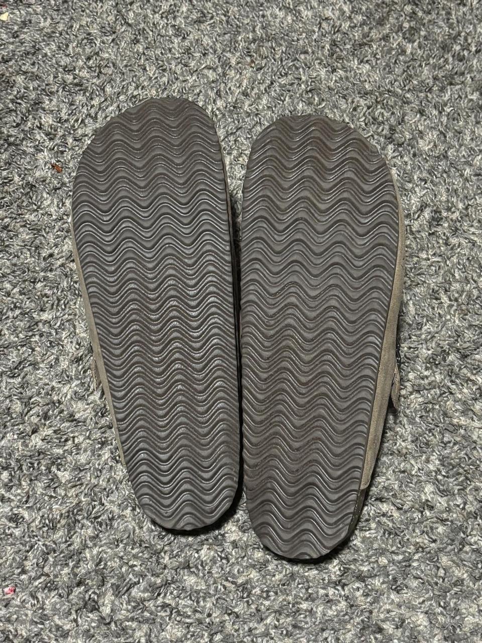 Custom Cross Suede Clogs Size 8-9 Mens. Run a lil... - Depop