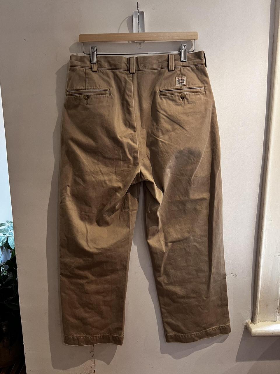 Polo Ralph Lauren Burroughs Big Fit Chino in Khaki.... - Depop