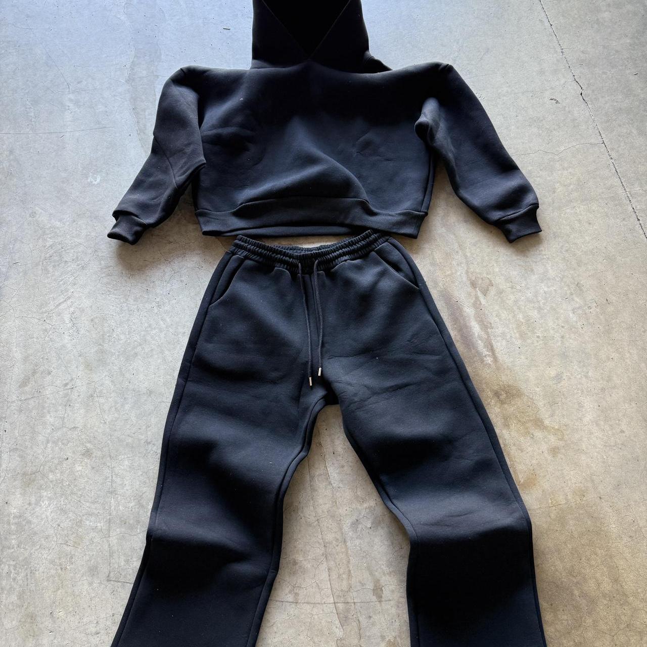 Saint Alexander Black tracksuit Size M Great... | Depop