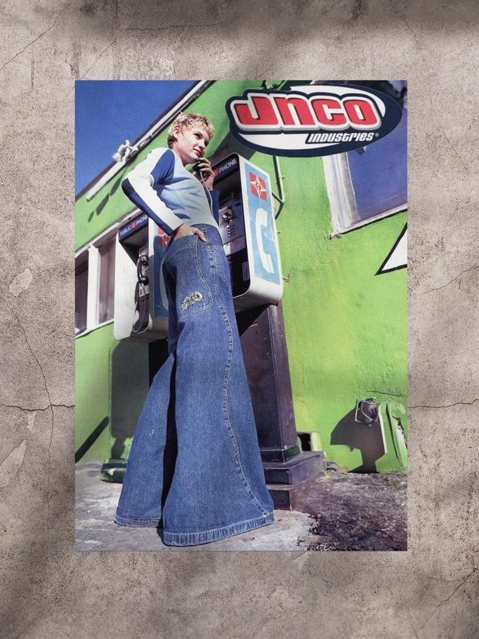 JNCO Girl Vintage Inspired Poster •glossy finish •12... - Depop