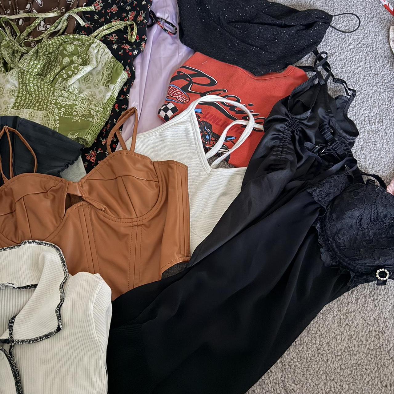 HUGE BUNDLE OF SIZE SMALL CLOTHING — SHORTS, TANKS,... | Depop