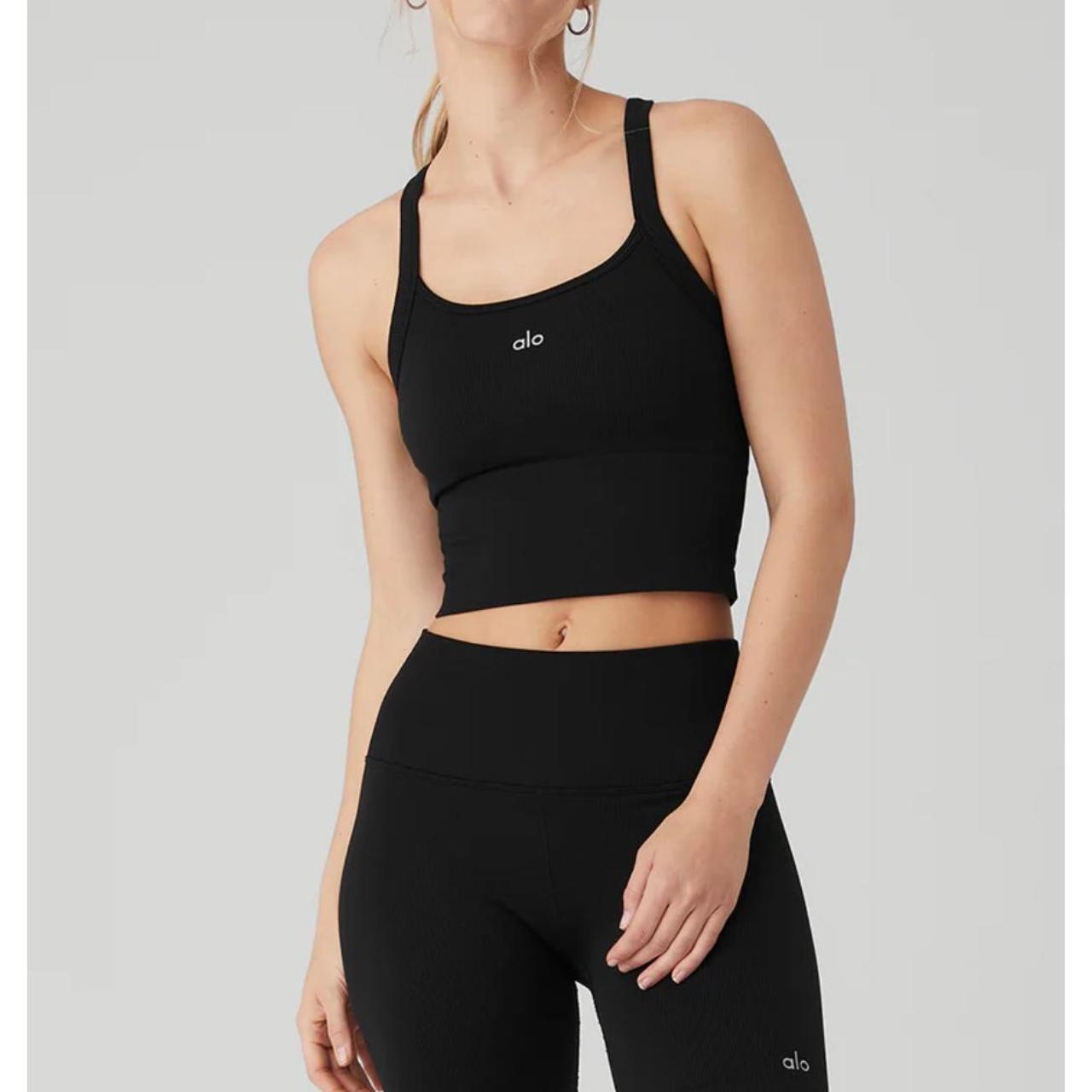 Seamless ribbed favorite bra tank. Great condition.... - Depop