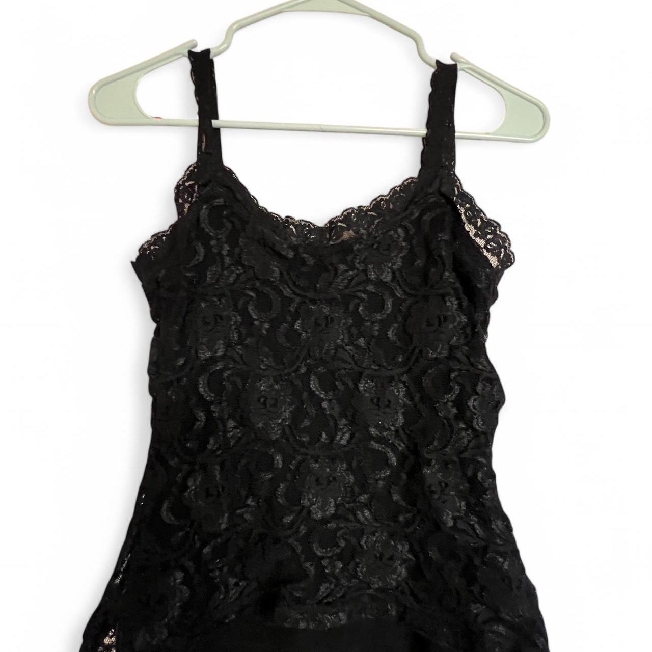 beautiful valerie stevens layered tank with black... | Depop