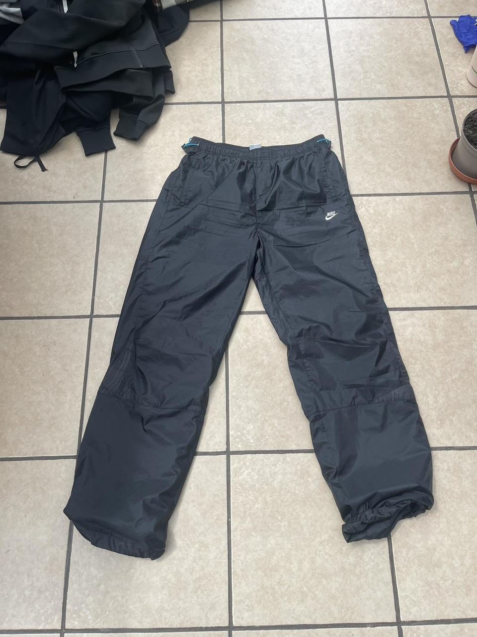 Nike shell joggers Size medium Small rip on the back - Depop