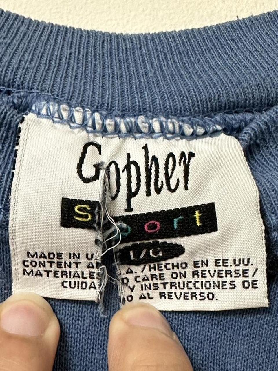 Gopher Sports Crewneck made in USA L Good condition... - Depop