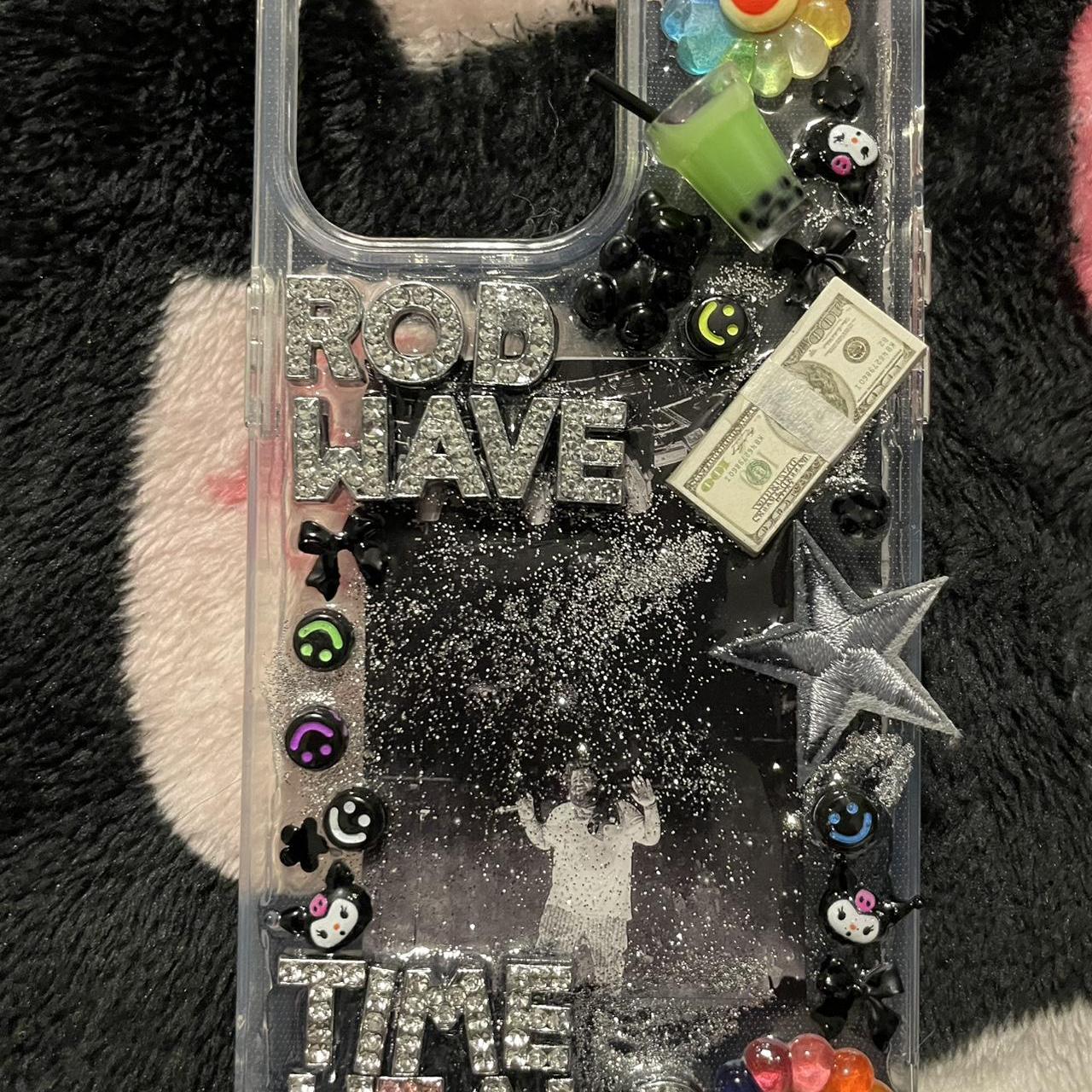 Unique multi-coloured Rod Wave phone case #RodWave... | Depop